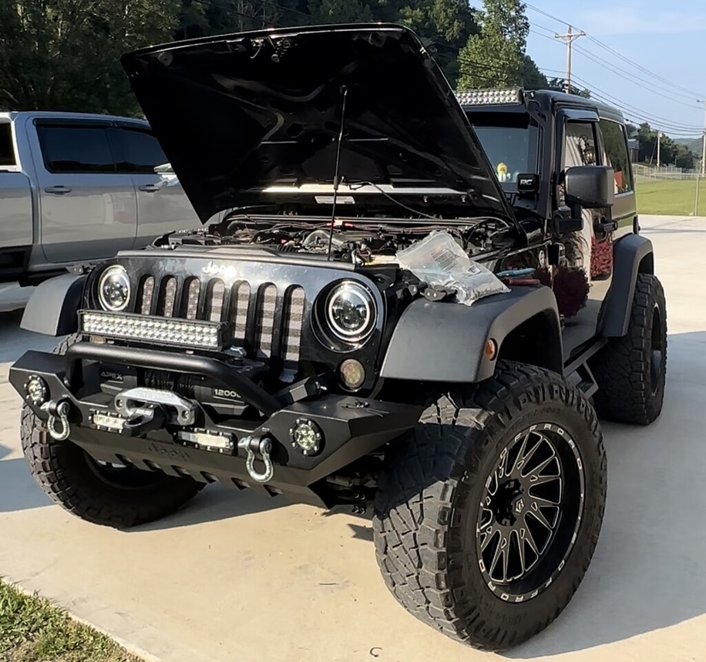 2012 Jeep JK Wrangler Sport 2 Door - Wrango Horn Kit (Jeep JLU V6 2018 ...