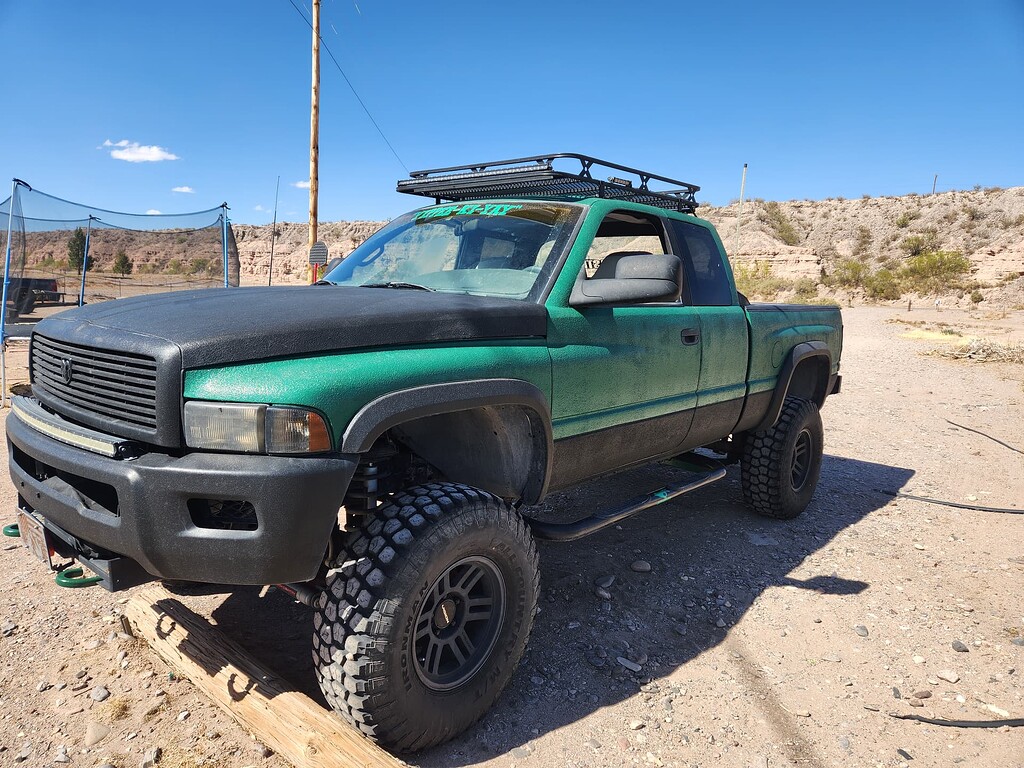1998 Dodge Ram 1500 - Dual Outlaw 228H Train Horn Kits - Dodge RAM ...